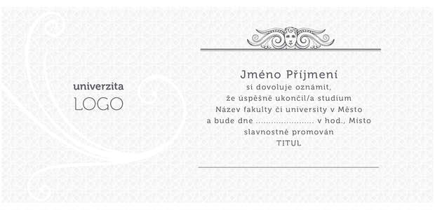 Promoce — Pozvankomat.cz